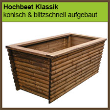 Hochbeete - Holz im Garten